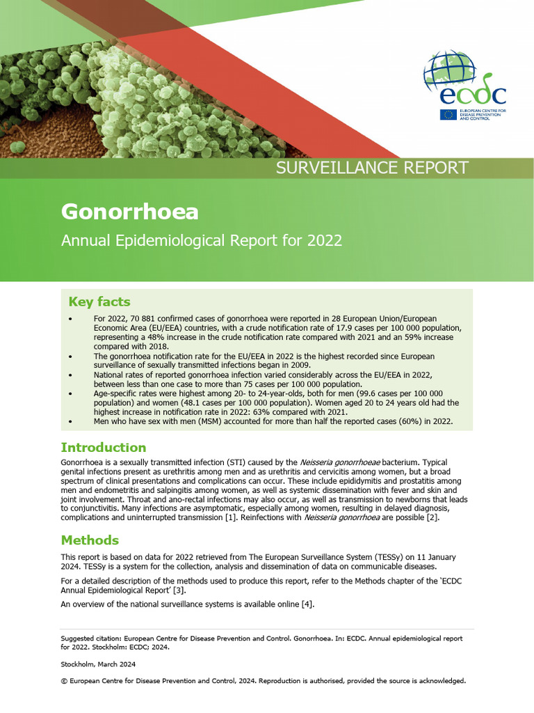 Gono Aer 2022 Report Final | PDF | Sexually Transmitted Infection ...