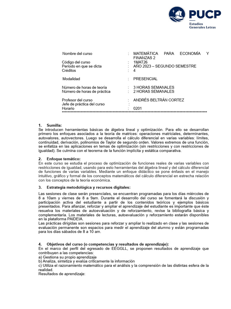 Formulario de Matrices y Determinantes | PDF | Valores propios y ...