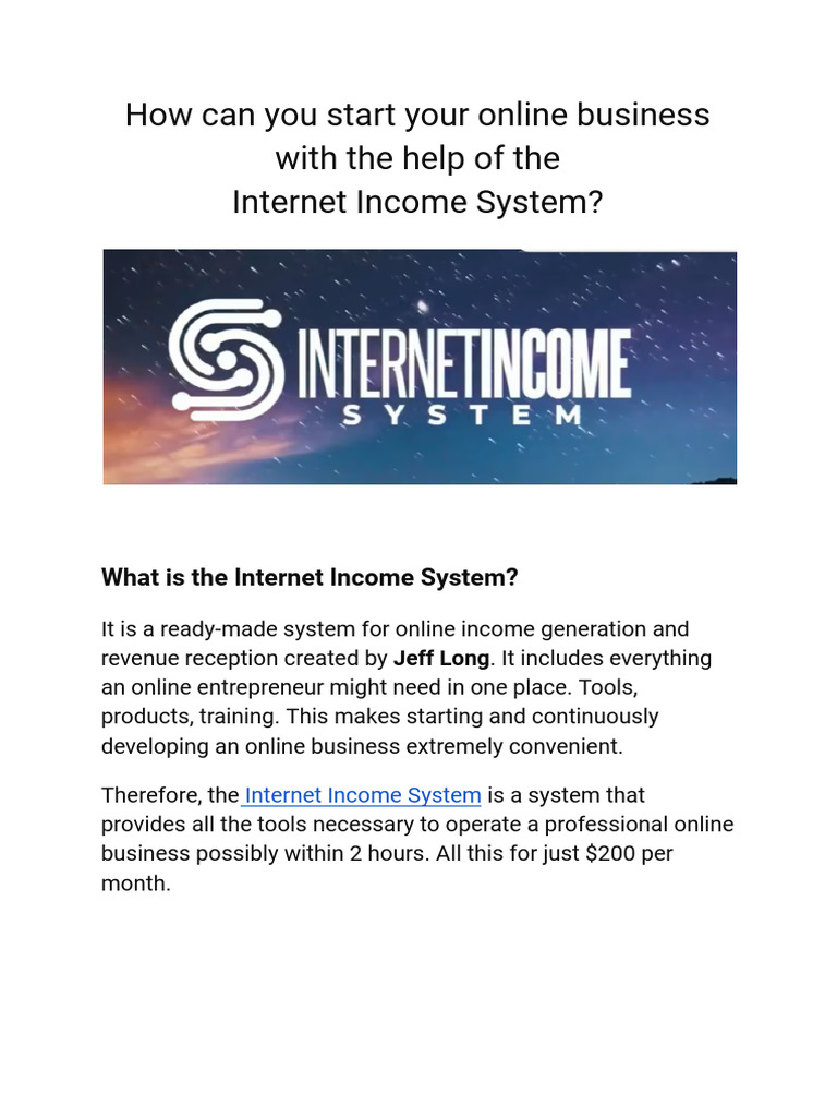 How Can You Start Your Online Business With The Help of The Internet ...