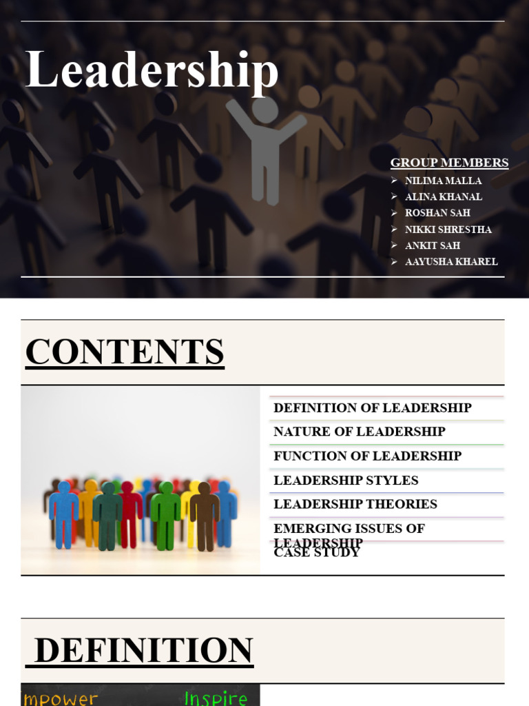 Leadership | PDF | Leadership | Psychology