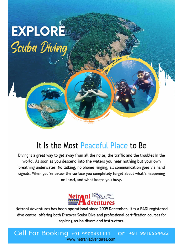 Netrani Adventures Brochure 2024 | PDF | Scuba Diving | Underwater ...