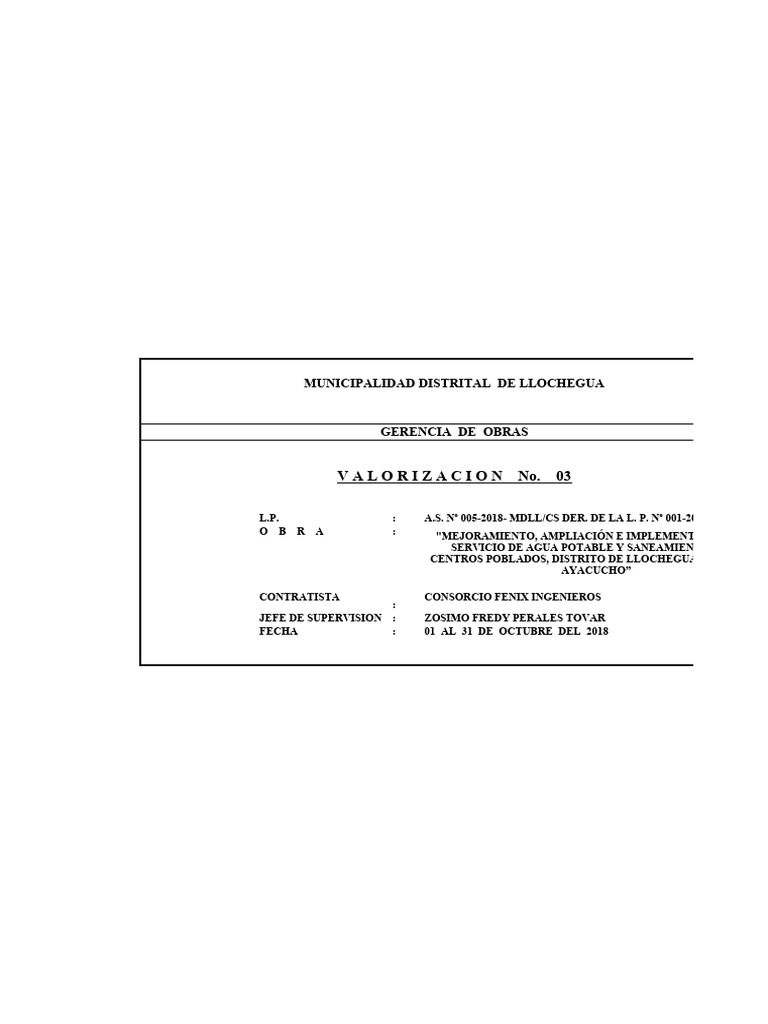 Val 03 C.C. Rec-Oct | PDF | Ingeniería Química | Ingeniero civil