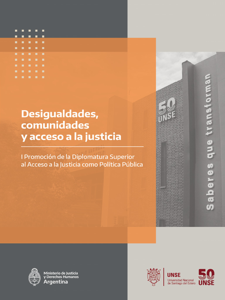 Desigualdades y Acceso A La Justicia - SAIJ | PDF | Justicia | Crimen y violencia
