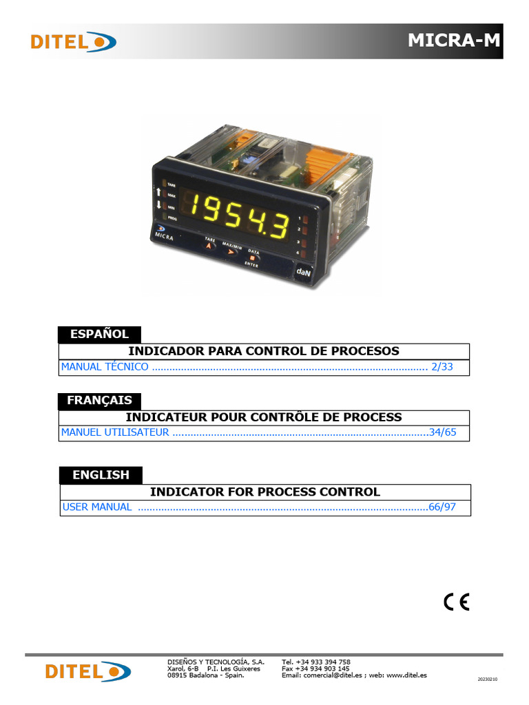MT Micram | PDF | Fahrenheit | Par termoeléctrico