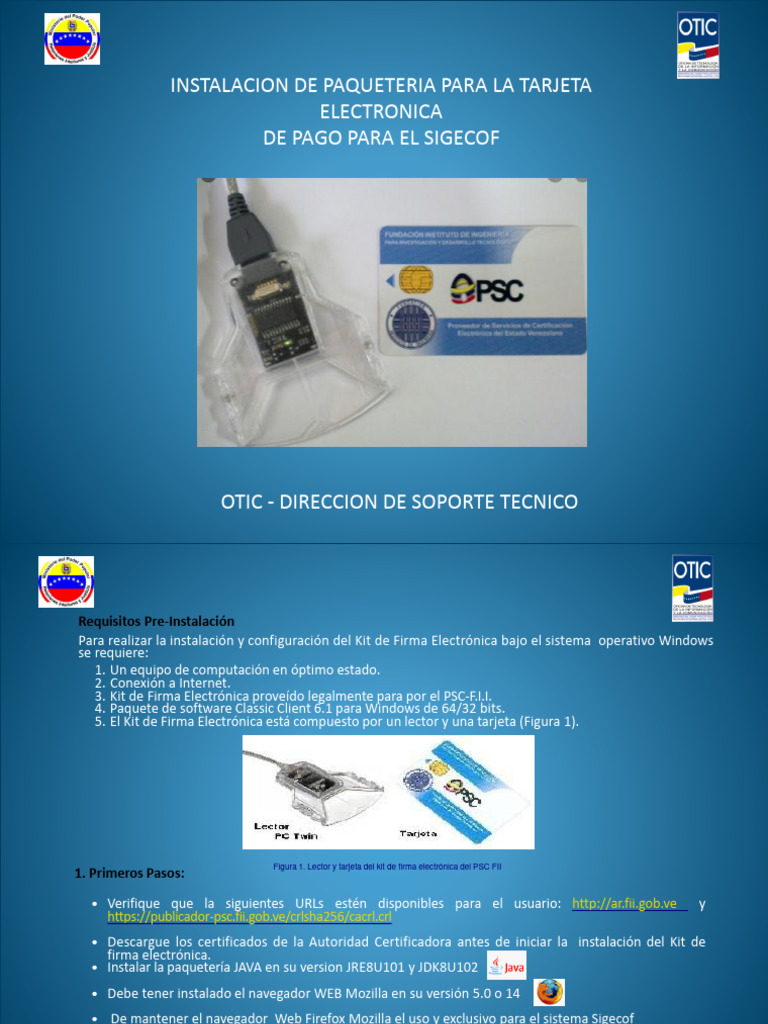 Instructivo de Tarjeta Electronica para El Sistema Sigecof | PDF | Ventana (informática) | Java ...