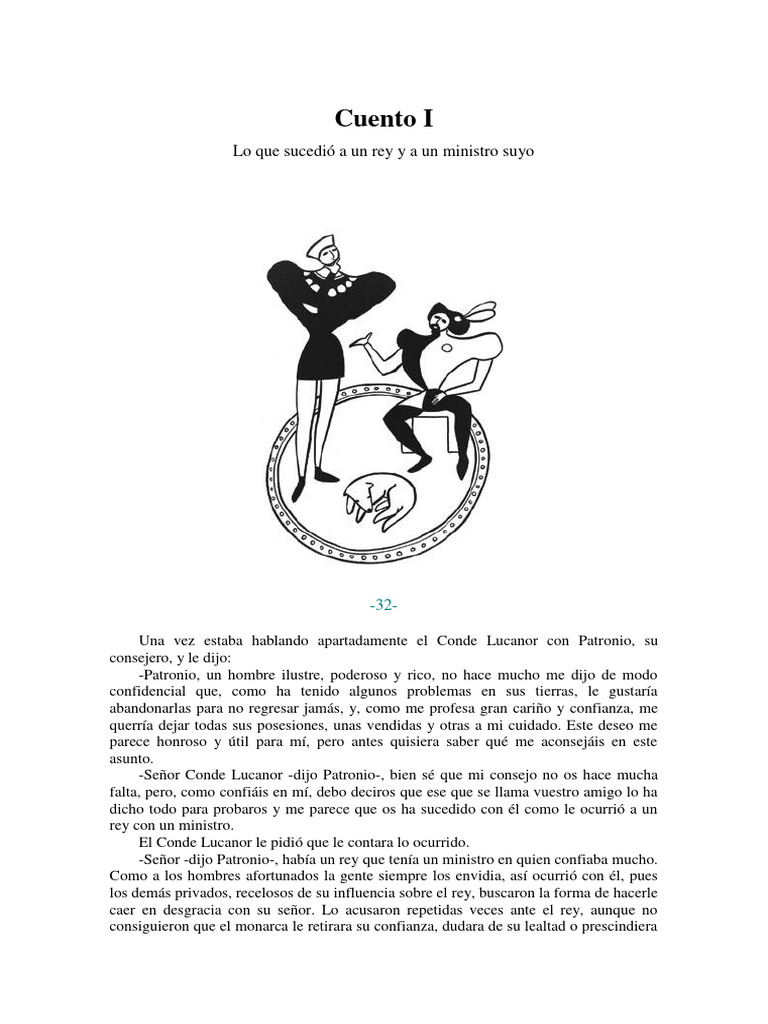 Cuentos Del Conde Lucanor | PDF