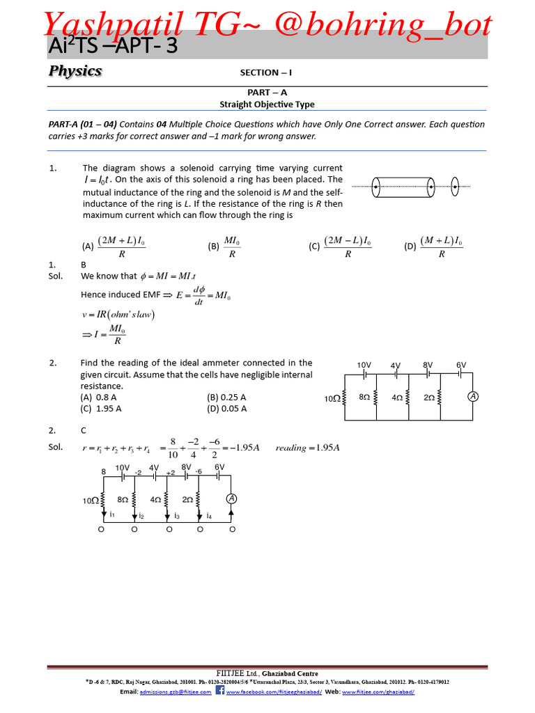 @bohring - Bot Ai TS2023-24 Class XII @HeyitsyashXD | Download Free PDF | Rotation Around A ...
