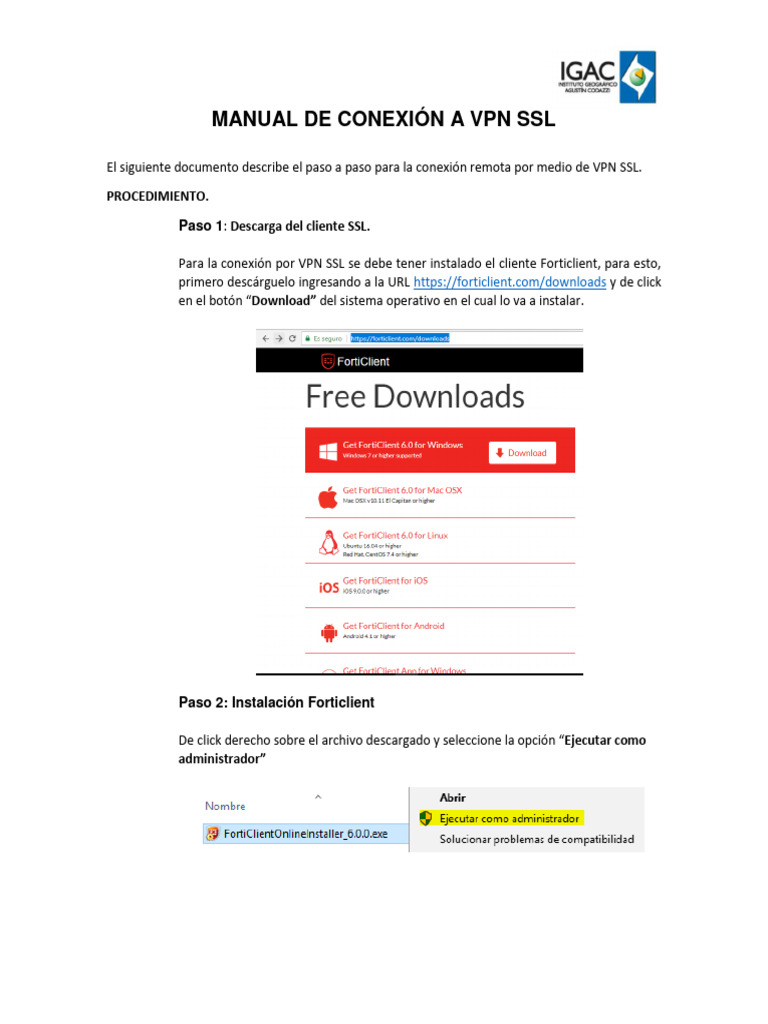 Manual VPN SSL | PDF | Transport Layer Security | Red privada virtual