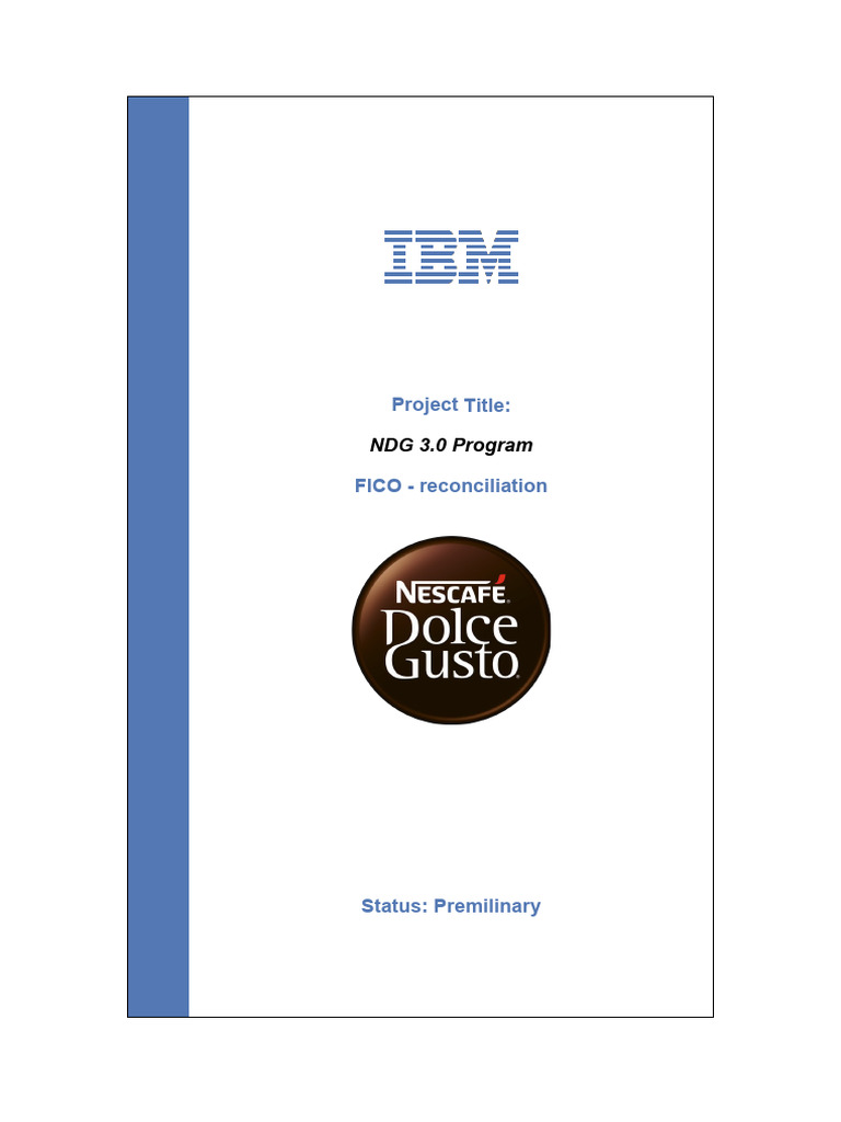 Project - Nestle - FCL Stream - Fi Sub-Stream - Implementation of NDG 3.0 | PDF | Credit Card ...