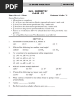 Class 12 Chemistry Formula Sheet | PDF