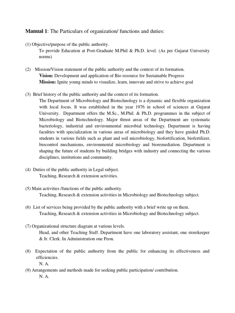 1001 Dept of Microbiology and Biotechnology | PDF | Biotechnology | Microbiology