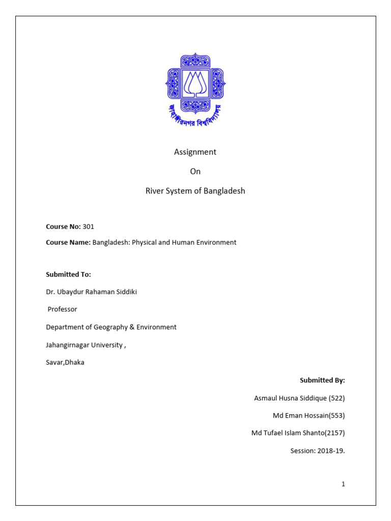 5_River System | PDF | River | Natural Environment