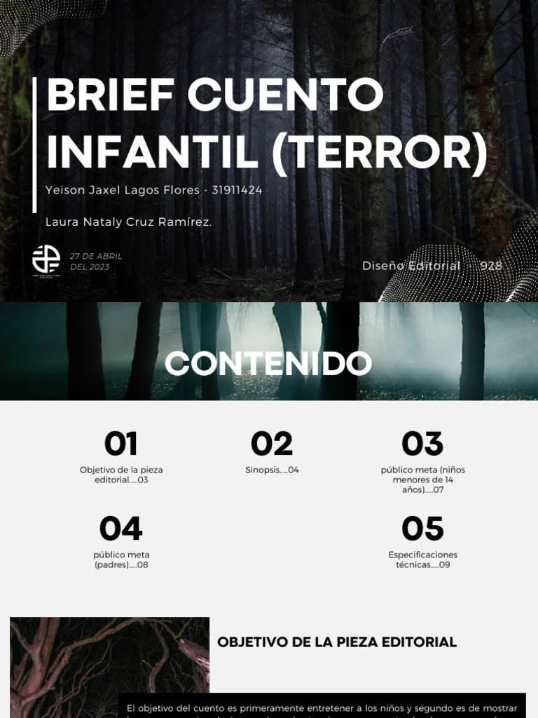 Brief cuento infantil (TERROR) | PDF