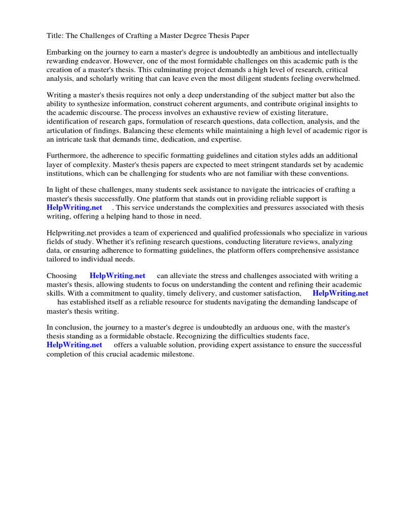 Master Degree Thesis Paper | PDF | Thesis | Lidar