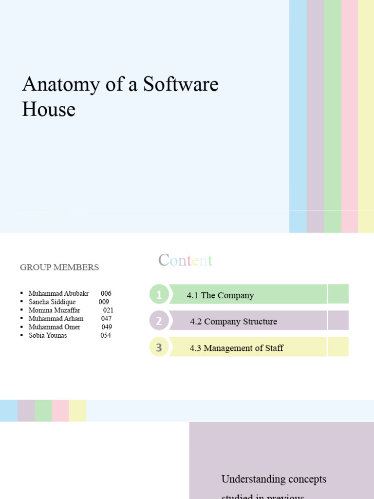 Anatomy of A Software House | PDF | Employment | Marketing