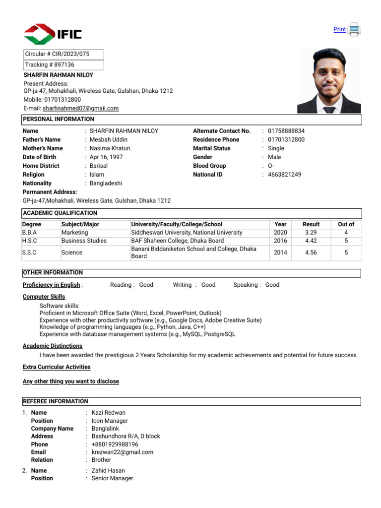 IFIC Bank | Download Free PDF | Computing | Software