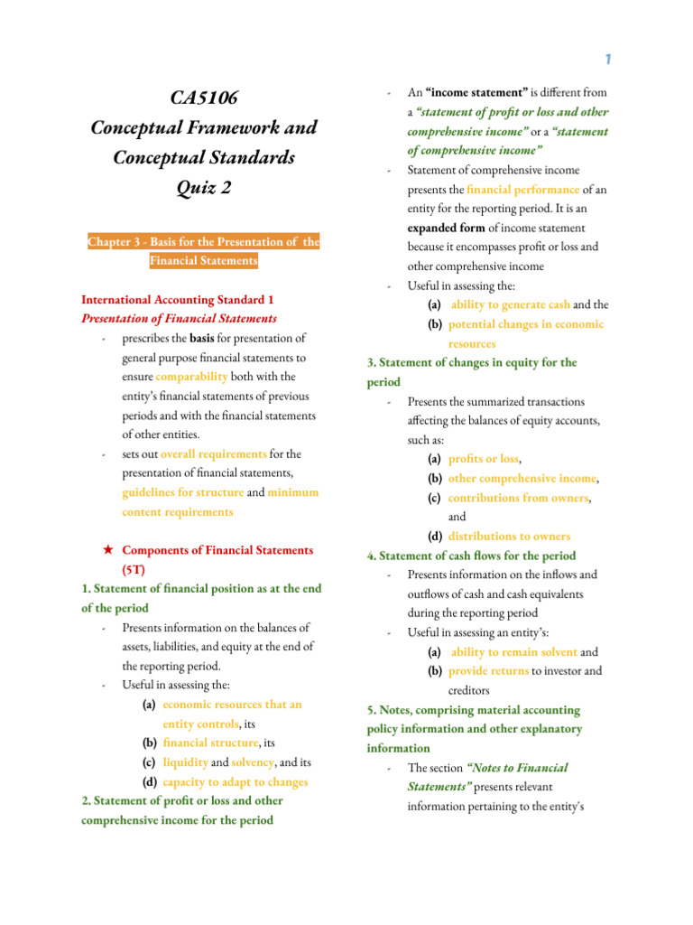 Cfas Q2 | Download Free PDF | International Financial Reporting Standards | Going Concern