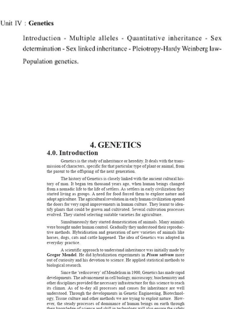 Genetics | PDF | Blood Type | Dominance (Genetics)
