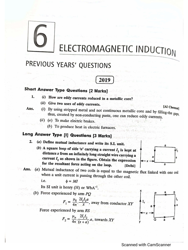 Chapter 6 Emi Pyq | PDF