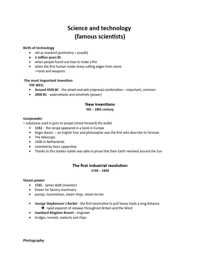 Science and technology | PDF | Physics | Marie Curie