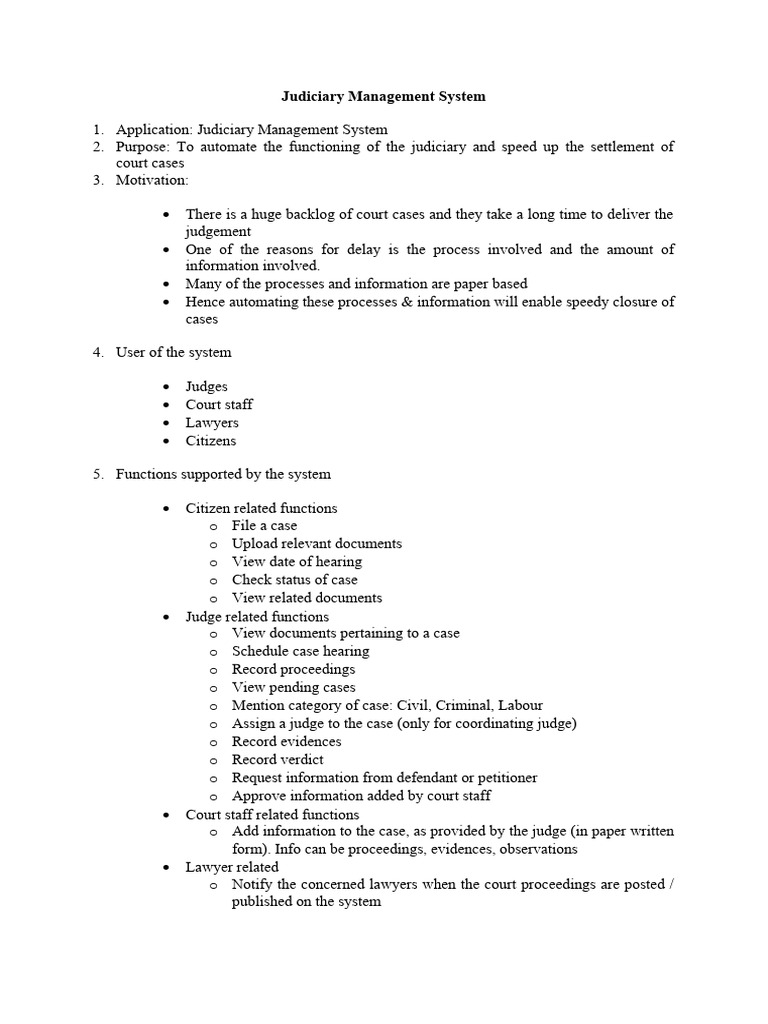 Court management system-dmvdivc90jj5hh1b4 | PDF | Information ...