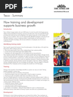 Training and Development at TESCO | PDF | Tesco | Personal Development