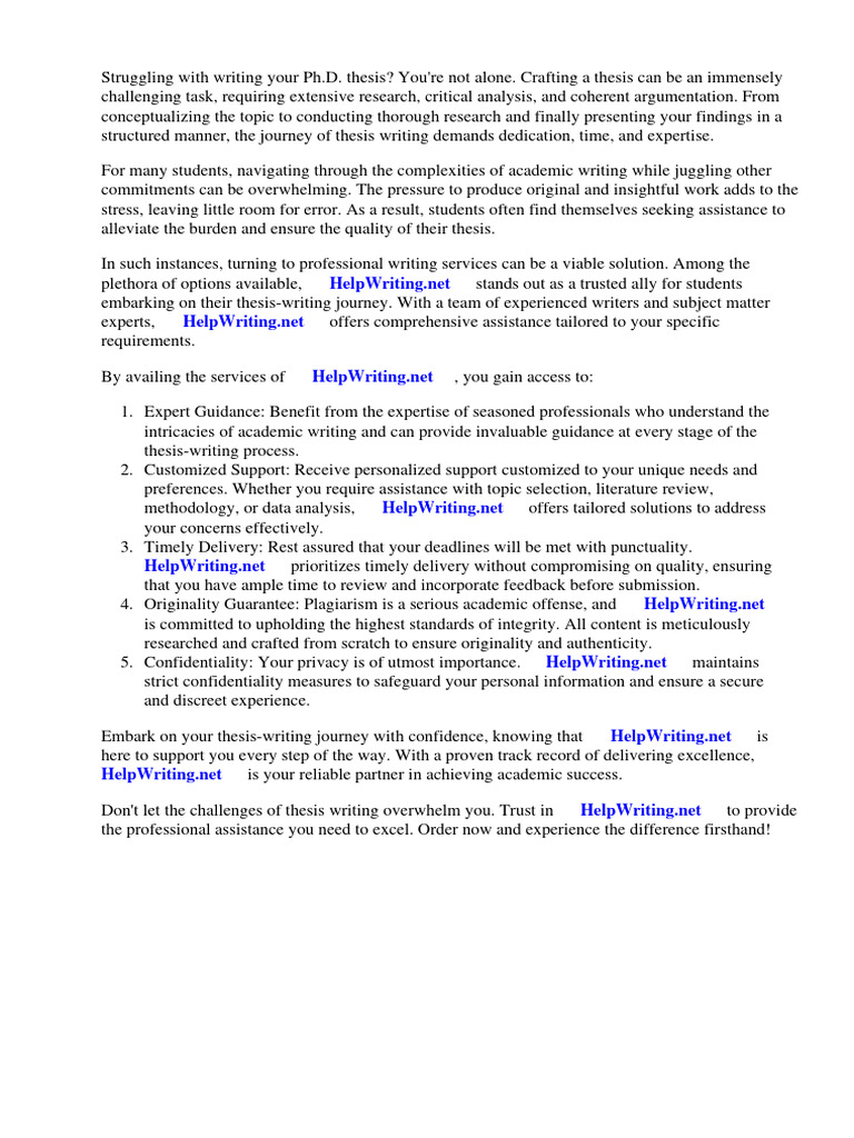 PHD Thesis Examples Download | PDF | Fertilizer | Soil