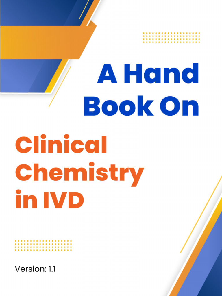 Clinical Chemistry Handbook for IVD | PDF | Granulocyte | White Blood Cell