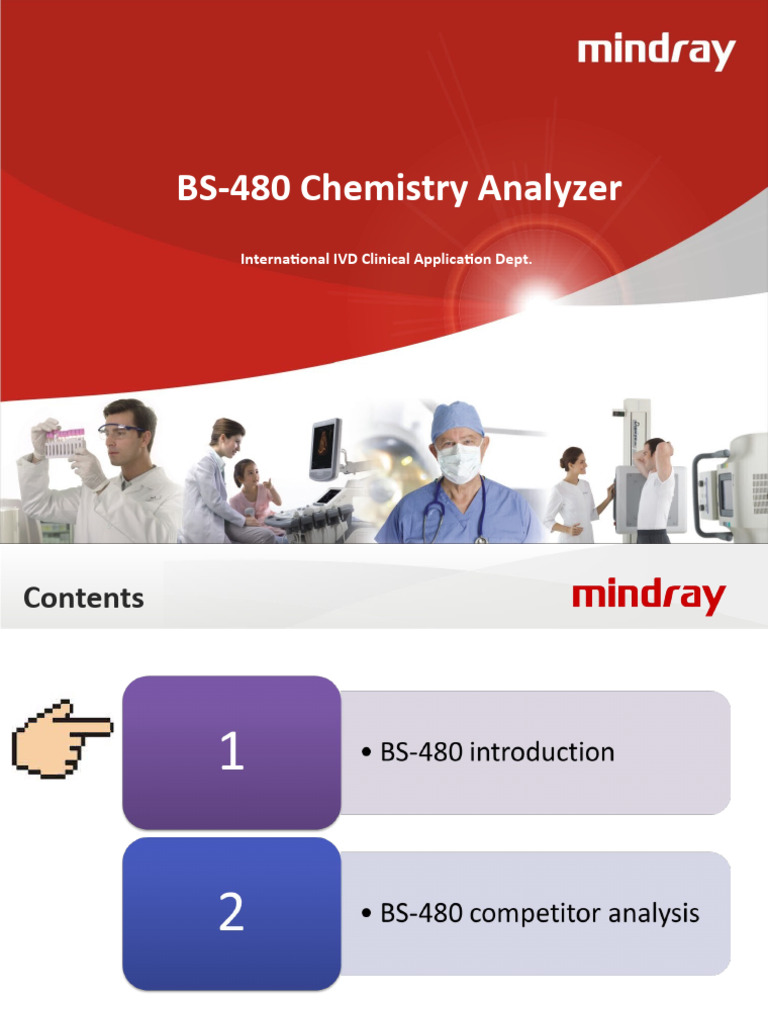 CA BA BS 480 Product Introduction | PDF | Physical Sciences | Chemistry