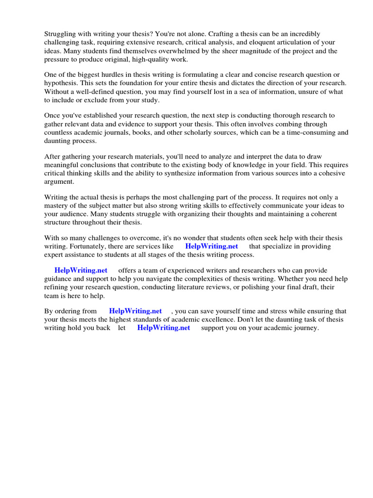 Thesis Practice Exercises | PDF | Essays | Thesis