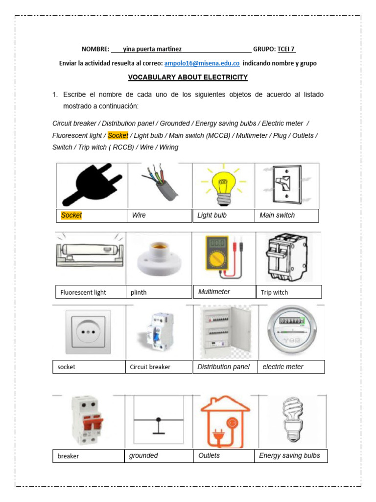 Vocabulary and Concepts of Electricity | PDF | Biofuel | Bioenergy