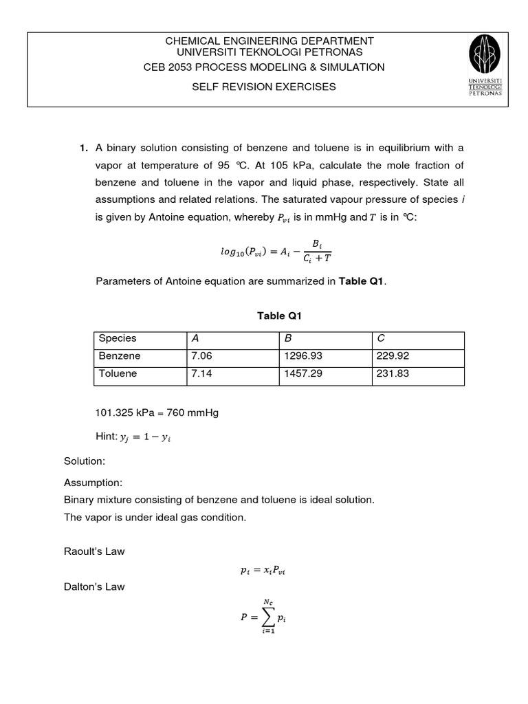 Chapter 3 Constitutive Relations (Self Revision) Solutions | PDF | Phases Of Matter | Nature