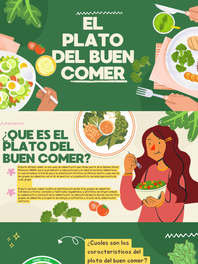 Guía del Plato del Buen Comer en México | PDF | Alimentos | Dieta