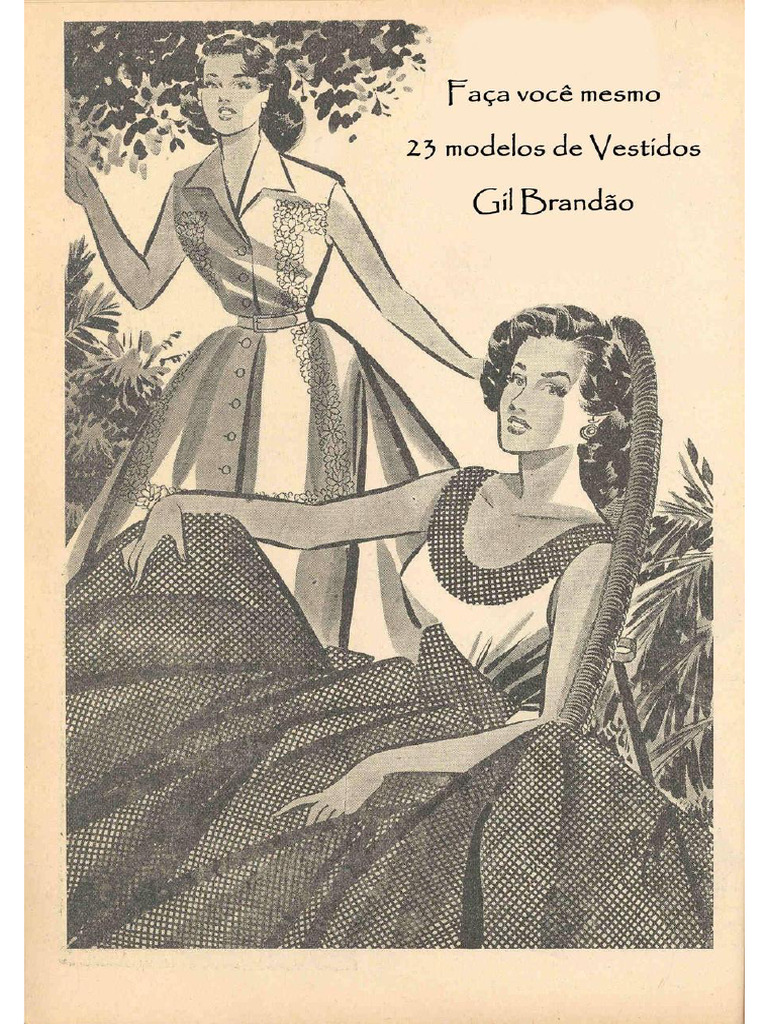 23 Modelos de Vestidos Gil Brandaopdf 3 PDF Free | PDF