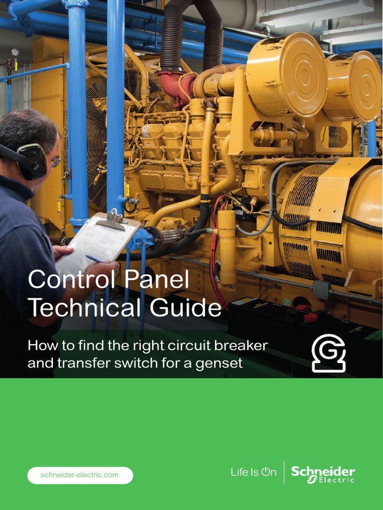 Control Panel Technical Guide For Genset | PDF | Electromagnetism | Electrical Engineering