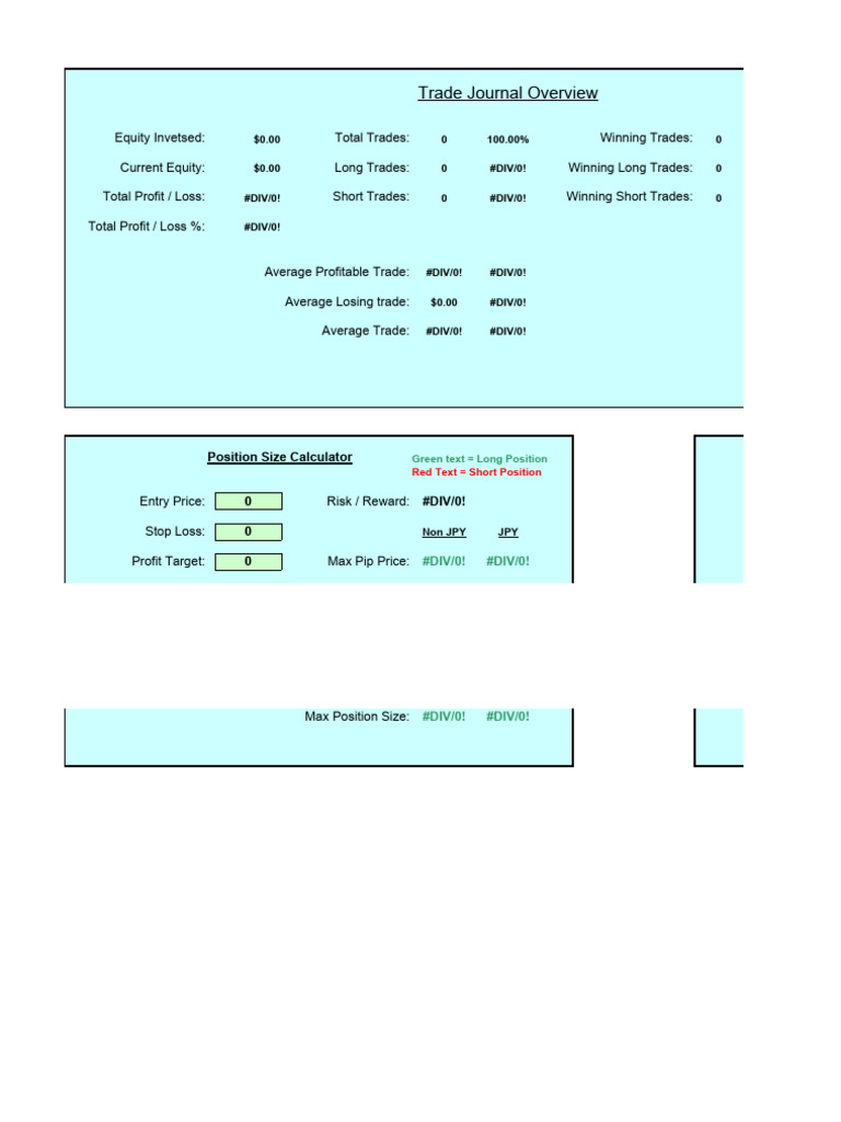 Elite Signals Forex Trading Journal | PDF | Money | Financial Markets