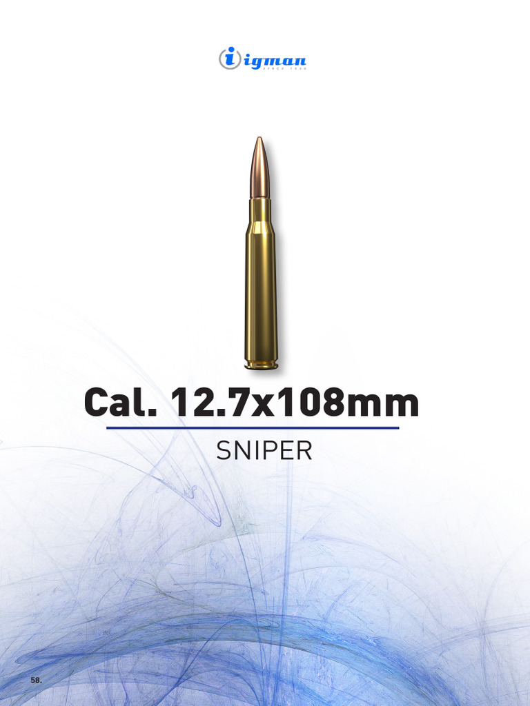 Cal. 12.7x108mm - SNIPER | PDF