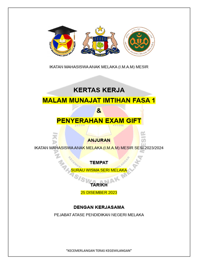 Contoh Format Kertas Kerja | PDF