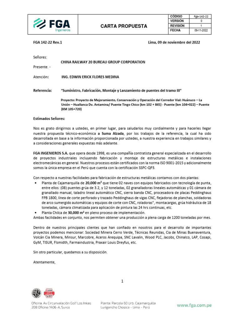 Fga 142-22_CREC20 - 3Puentes_Rev.1 | PDF | Soldadura | Construcción