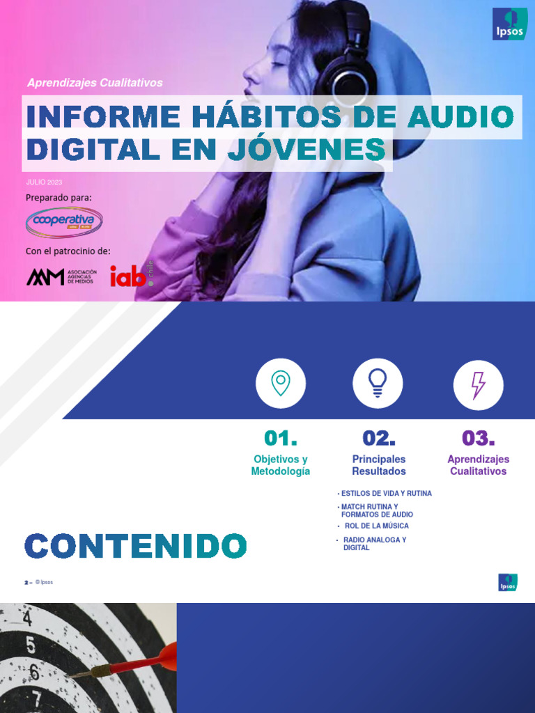 Ipsos_Informe-Cualitativo_Habitos-de-Audio-en-Jovenes_VPublica-OK | PDF | Podcast | Spotify