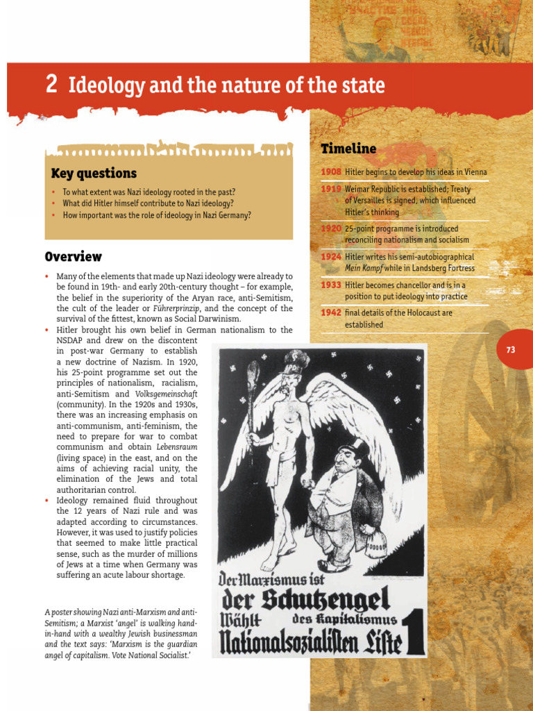Hitler-Ideology and The Nature of The State | PDF | Nazism | Nazi Germany
