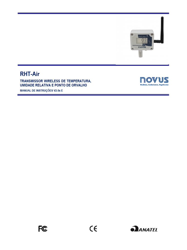 Manual RHT Air v20x e PT | PDF | Rede de computadores | USB