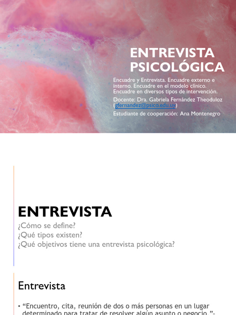 Entrevista_02_2022_entrevista | PDF | Sicología | Ciencias del comportamiento