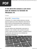 Códigos Alt - Tabela ASCII | PDF | Ascii | Dados de computador