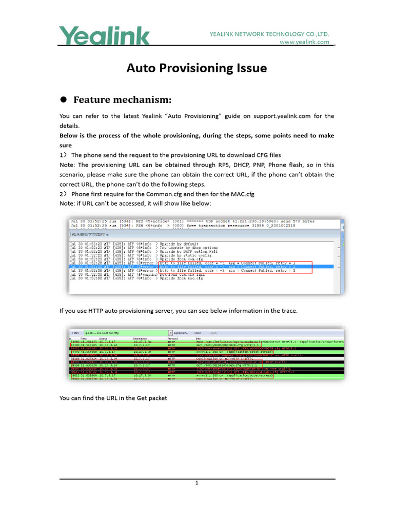 Auto Provisioning Issue | PDF | Networking | Internet & Web
