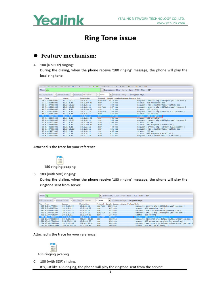 Ring Tone issue | PDF | Session Initiation Protocol | Telecommunications