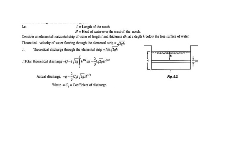 Rectangular Notch | PDF