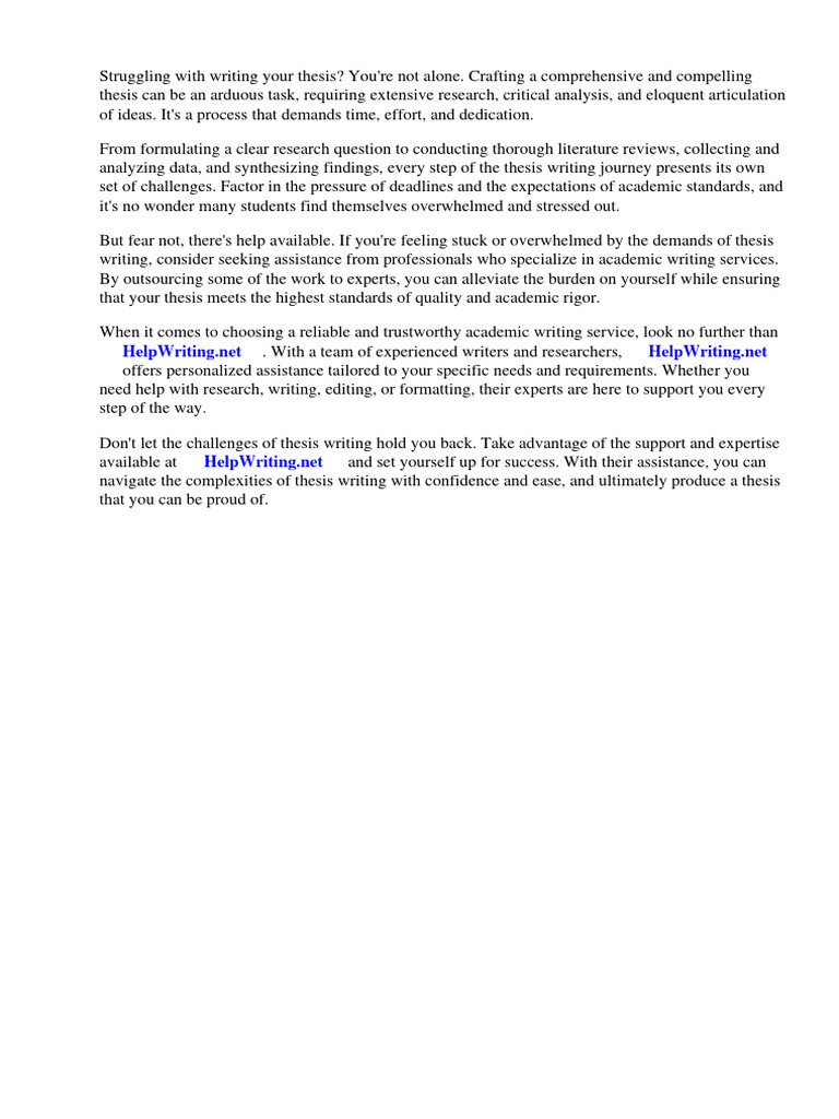 Thesis Environment PDF | Download Free PDF | Thesis