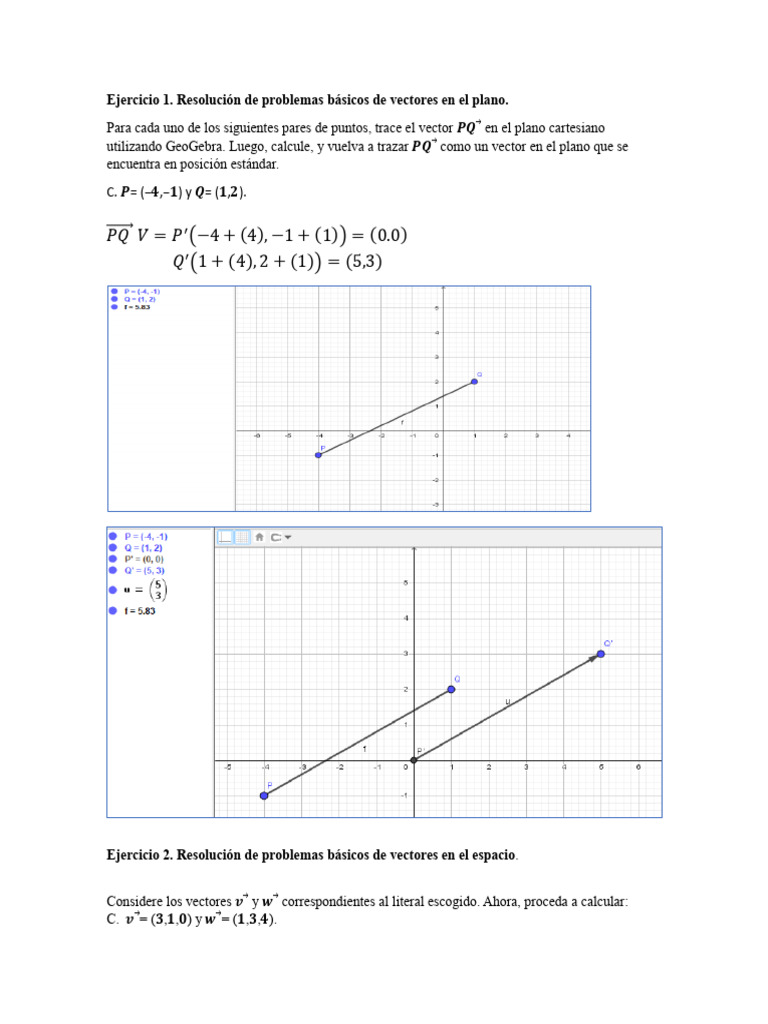 Tarea 2 Algreba Lineal | Descargar gratis PDF | Determinante | Vector Euclidiano