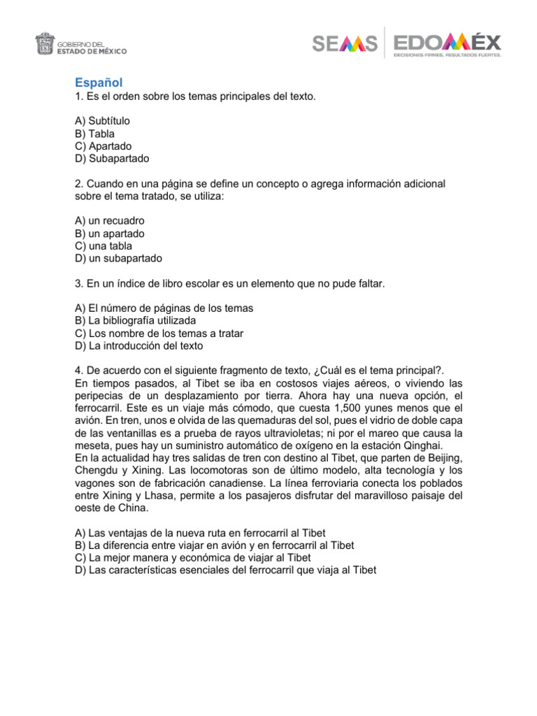 Examen 2 Español | PDF | Combustión | Incendios
